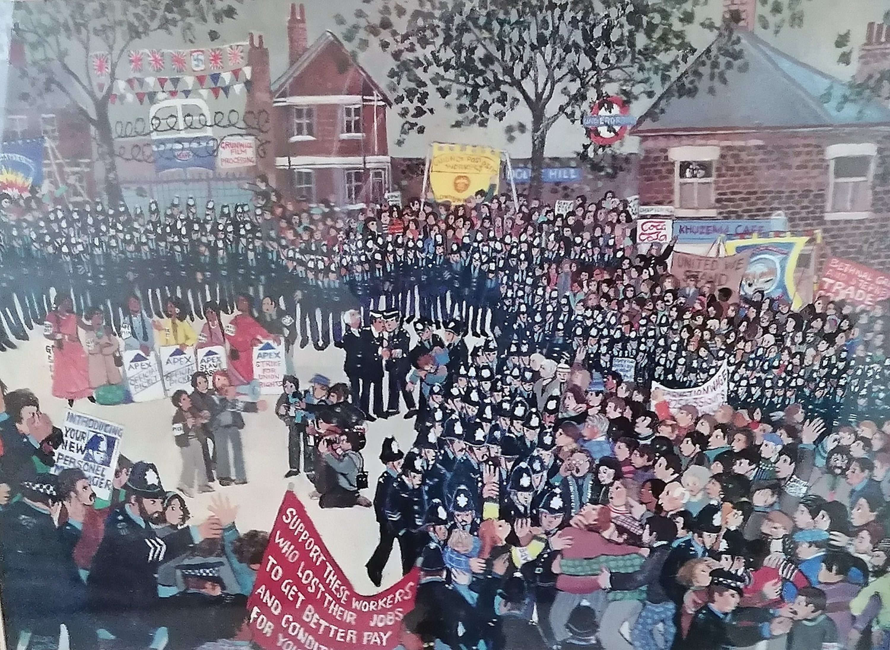 The Grunwick Strike | Irregulars Online | Four Corners Books