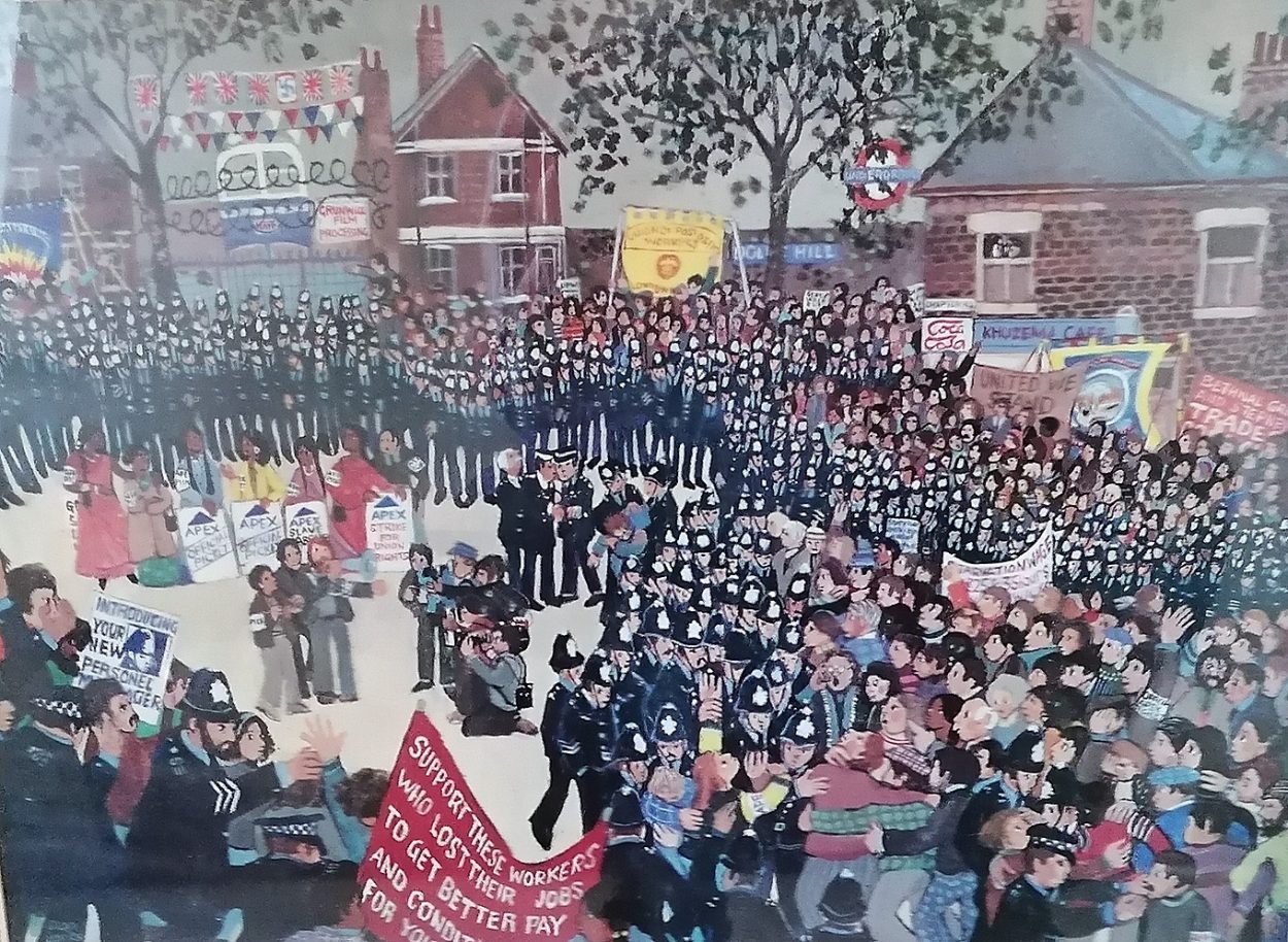 The Grunwick Strike | Irregulars Online | Four Corners Books