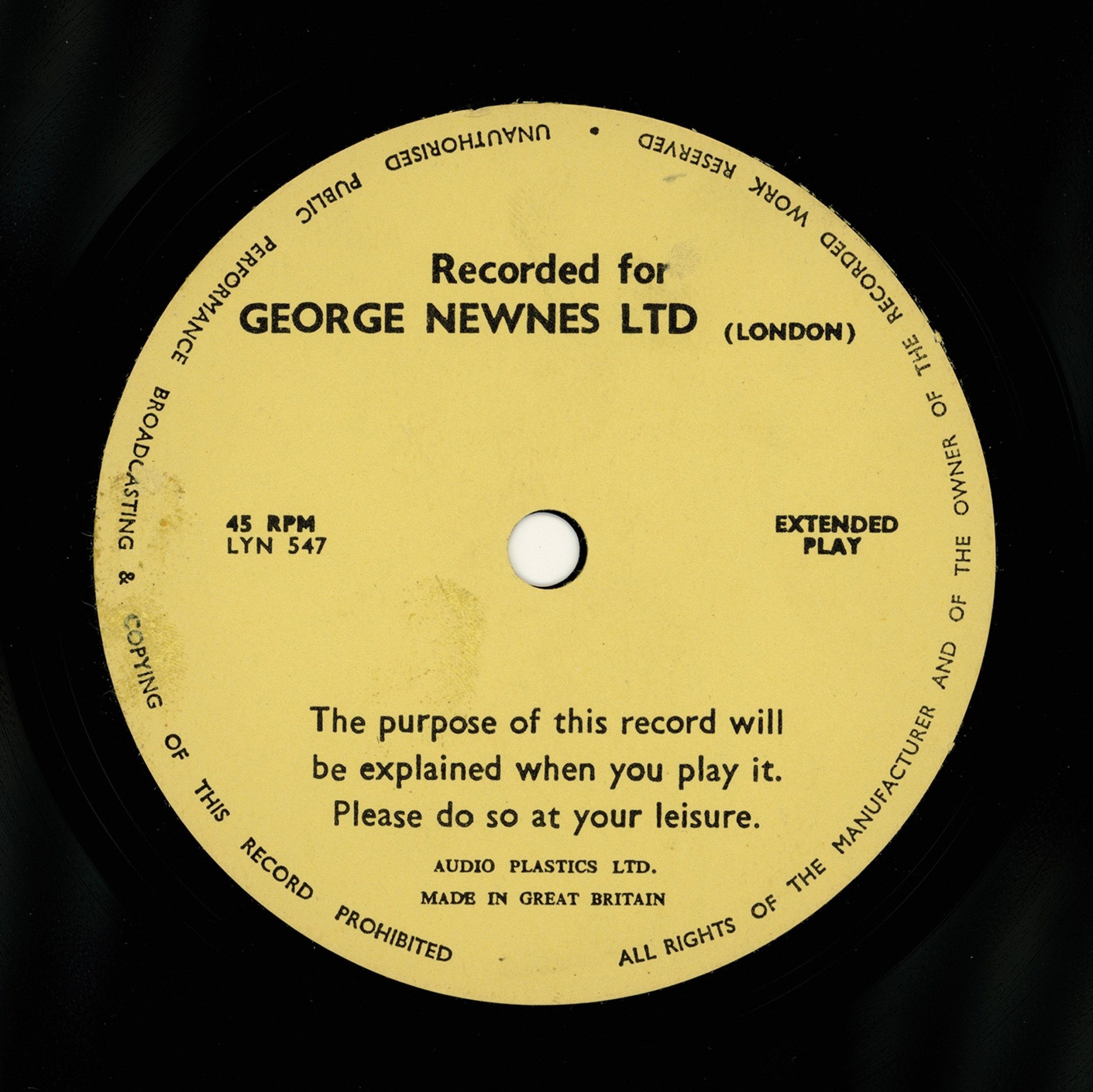 Wobbly Sounds, A Collection of British Flexi Discs | Irregulars | Four ...